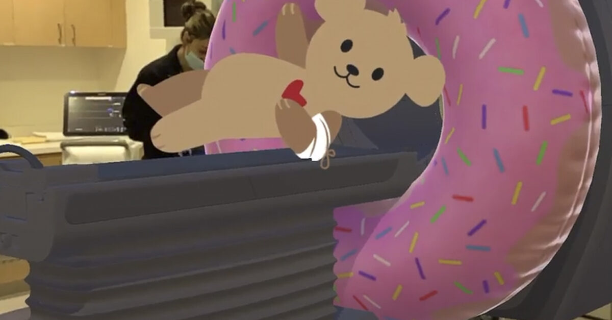 Using Augmented Reality to ease anxiety for patients getting MRIs ...