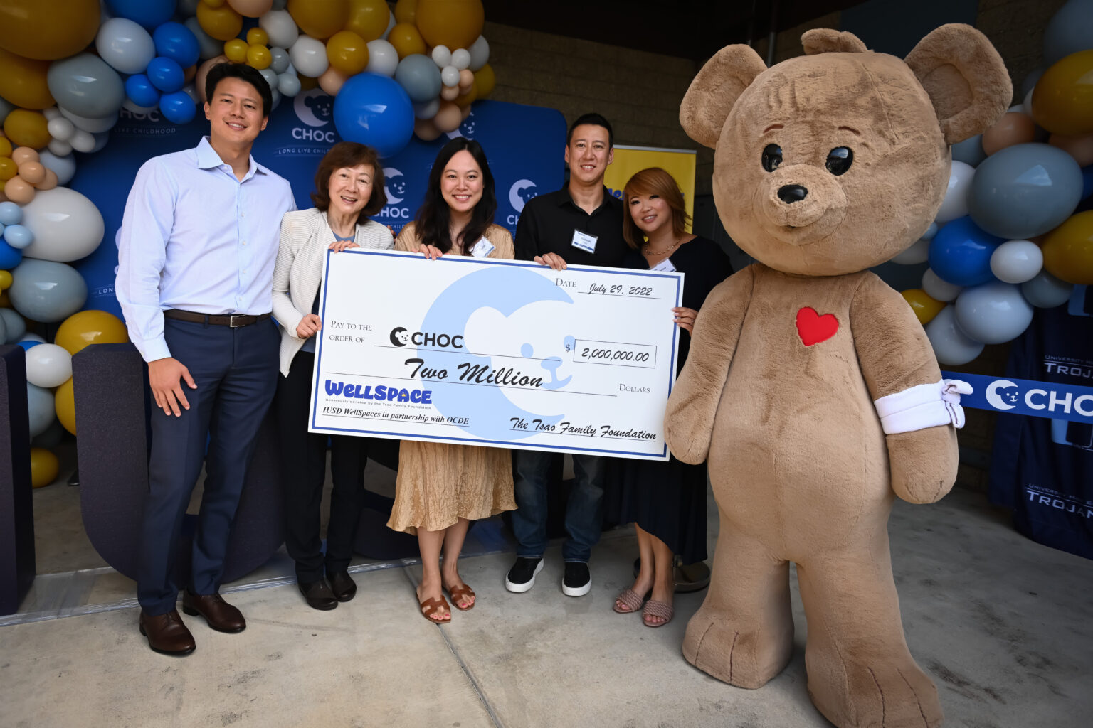 Tsao Family Foundation blazes trail for school-based mental health ...