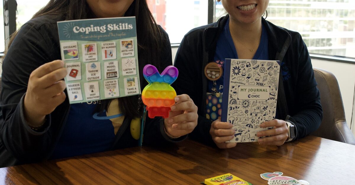 Coping kits: playing is healing for CHOC’s mental health patients ...